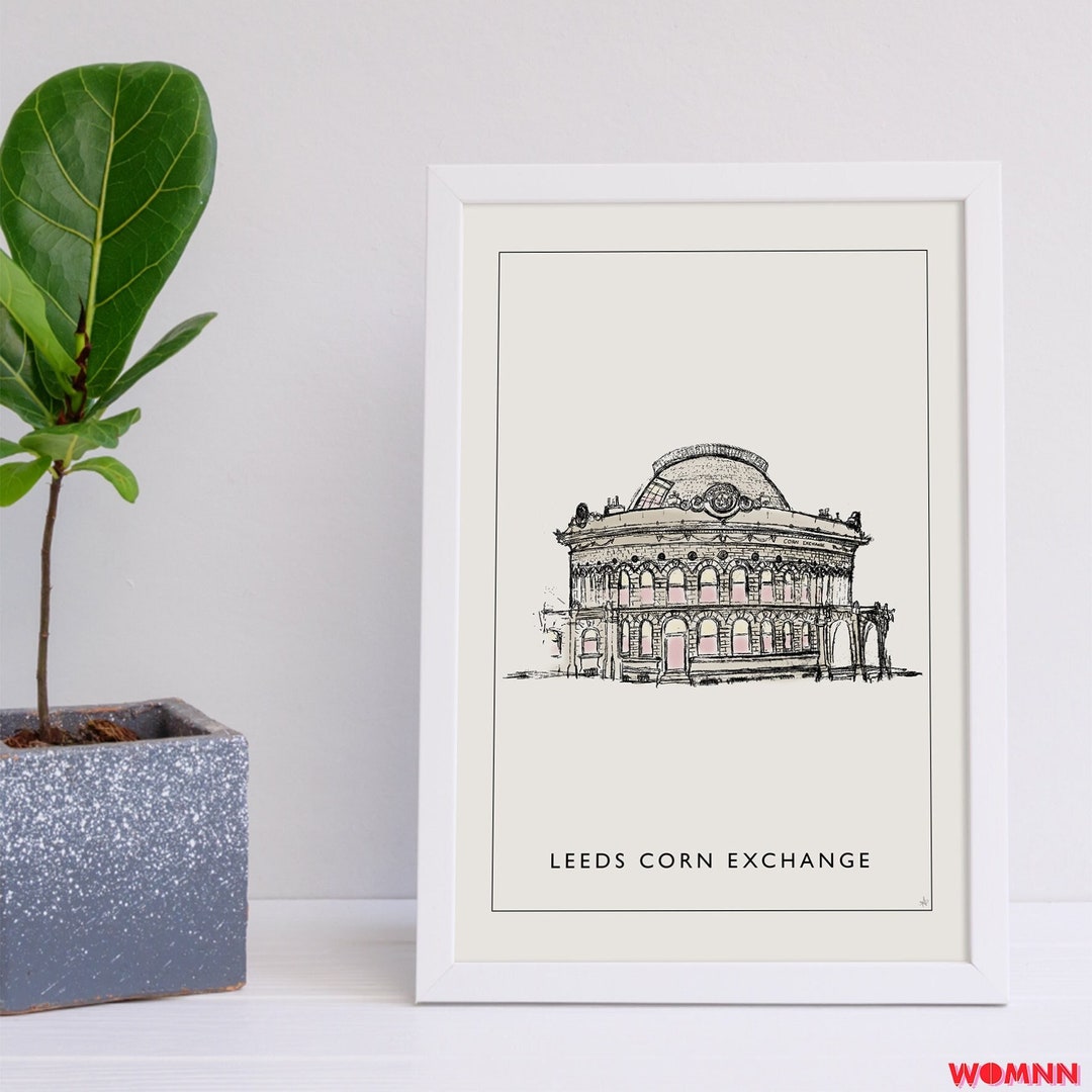 Printable Artwork | Leeds Corn Exchange Artwork | Digital Art File ...
