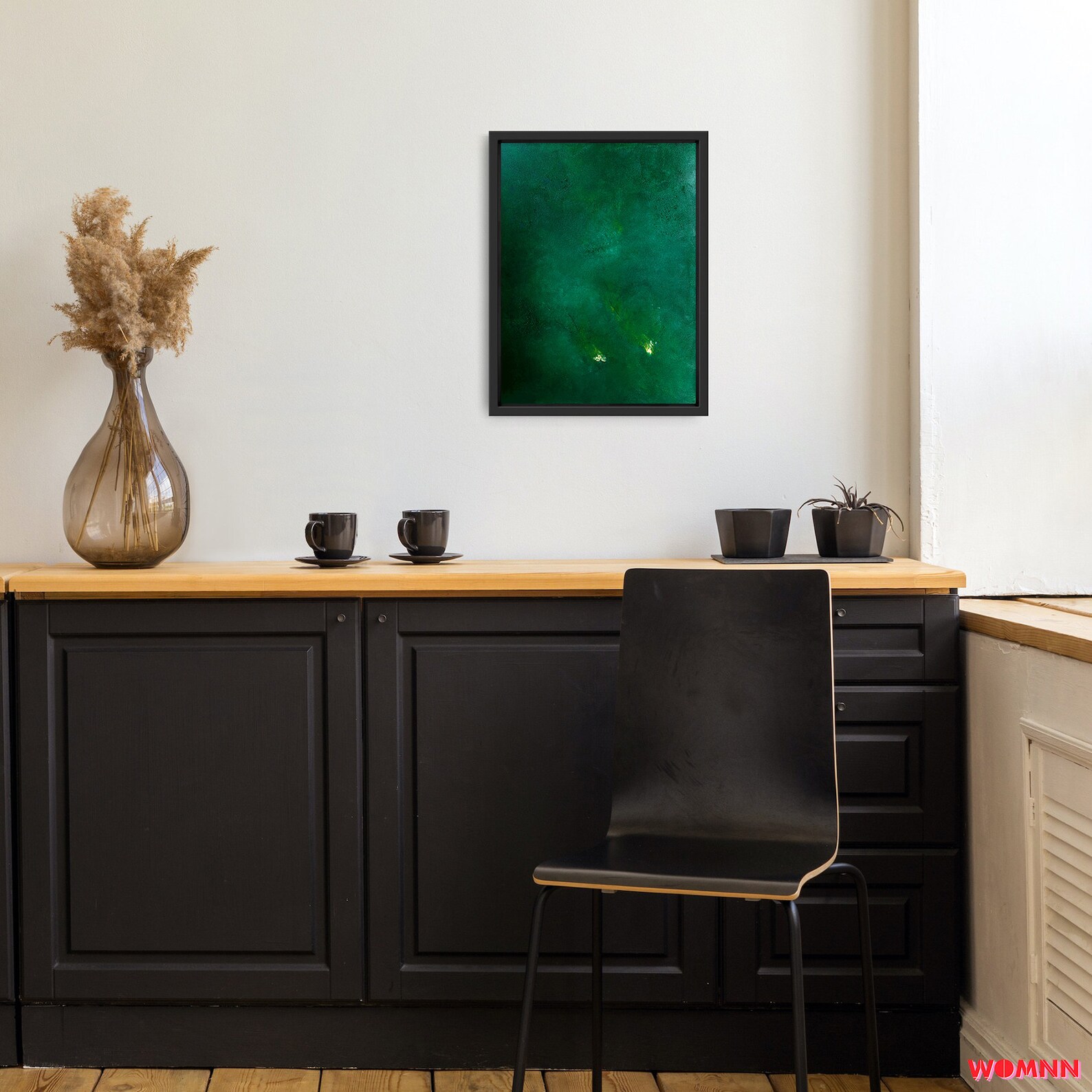 Art Print | Emerald | Abstract Oil Painting | Original Artwork | Giclée ...