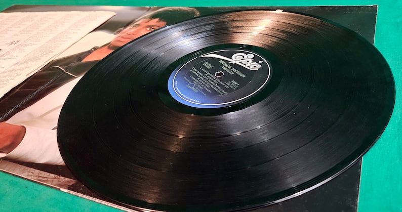 1982 Michael Jackson Album Thriller - Vintage Vinyl Album - Etsy