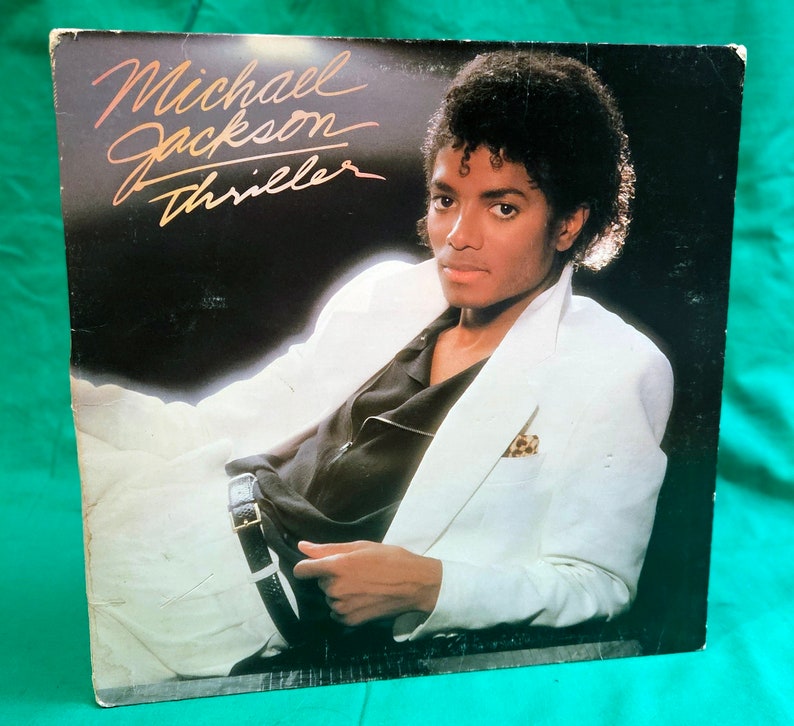 1982 Michael Jackson Album Thriller - Vintage Vinyl Album - Etsy