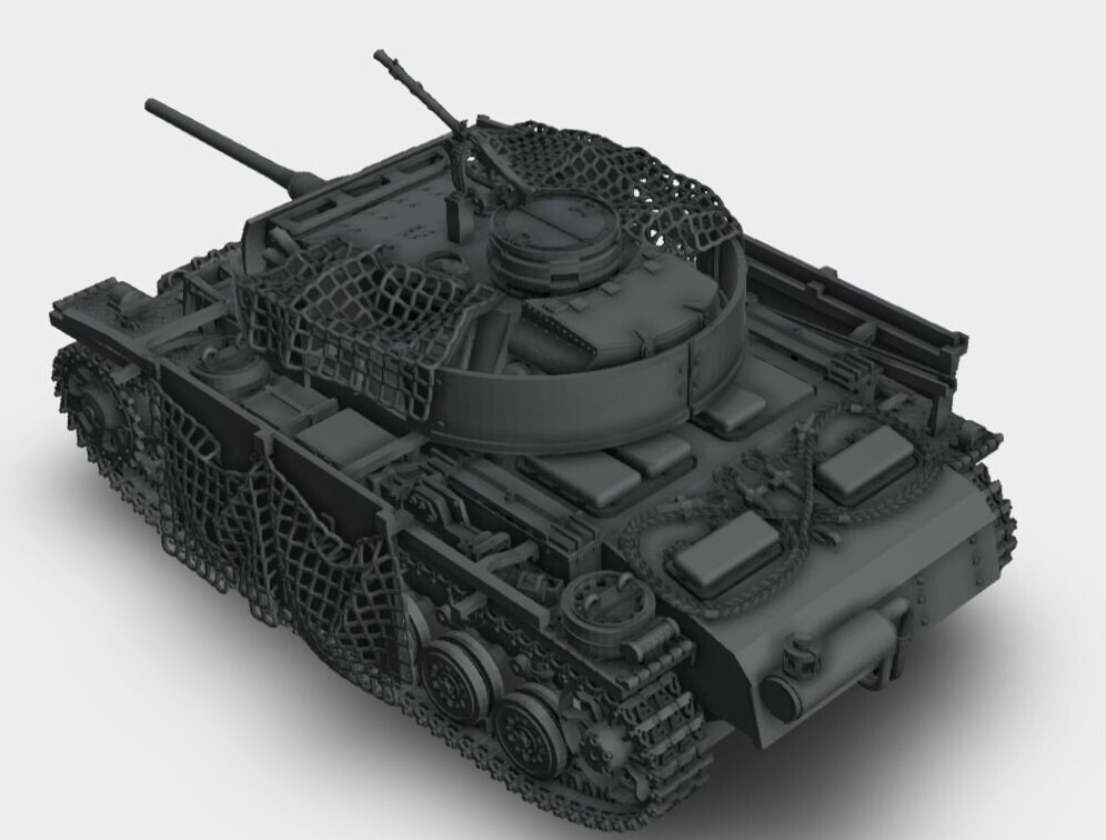 Panzer III M 1943 - Etsy