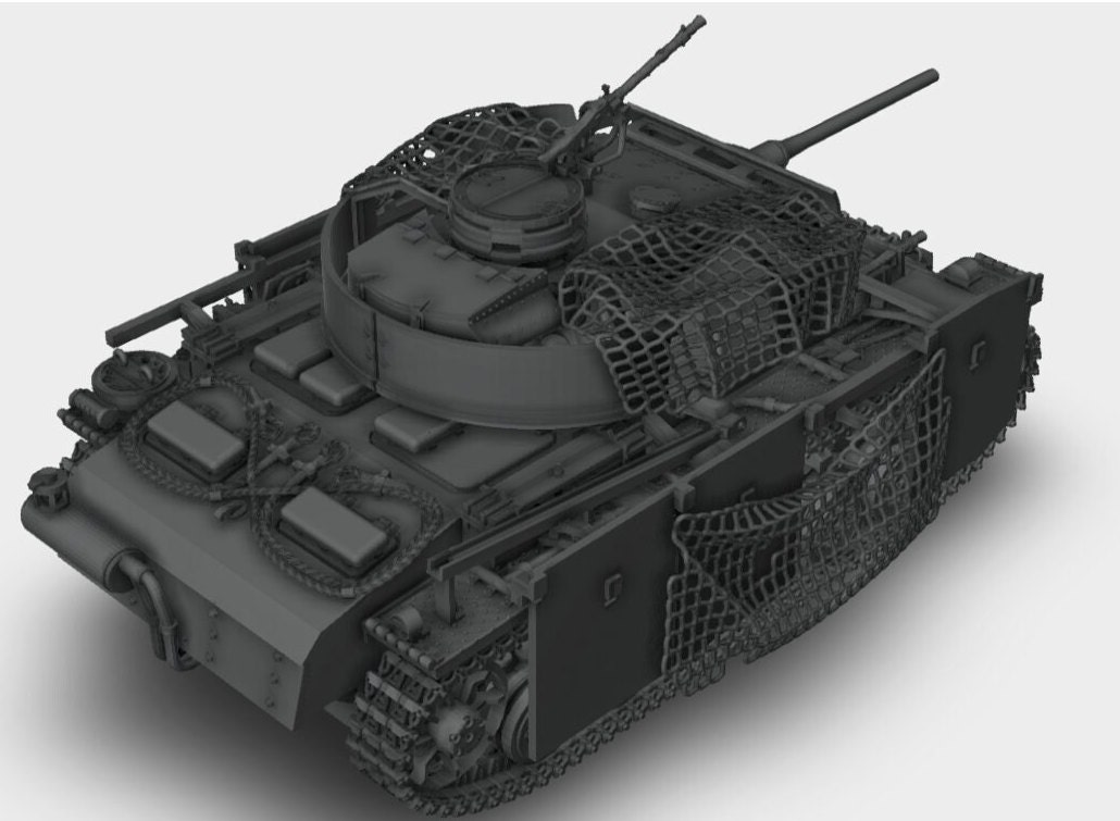 Panzer III M 1943 - Etsy