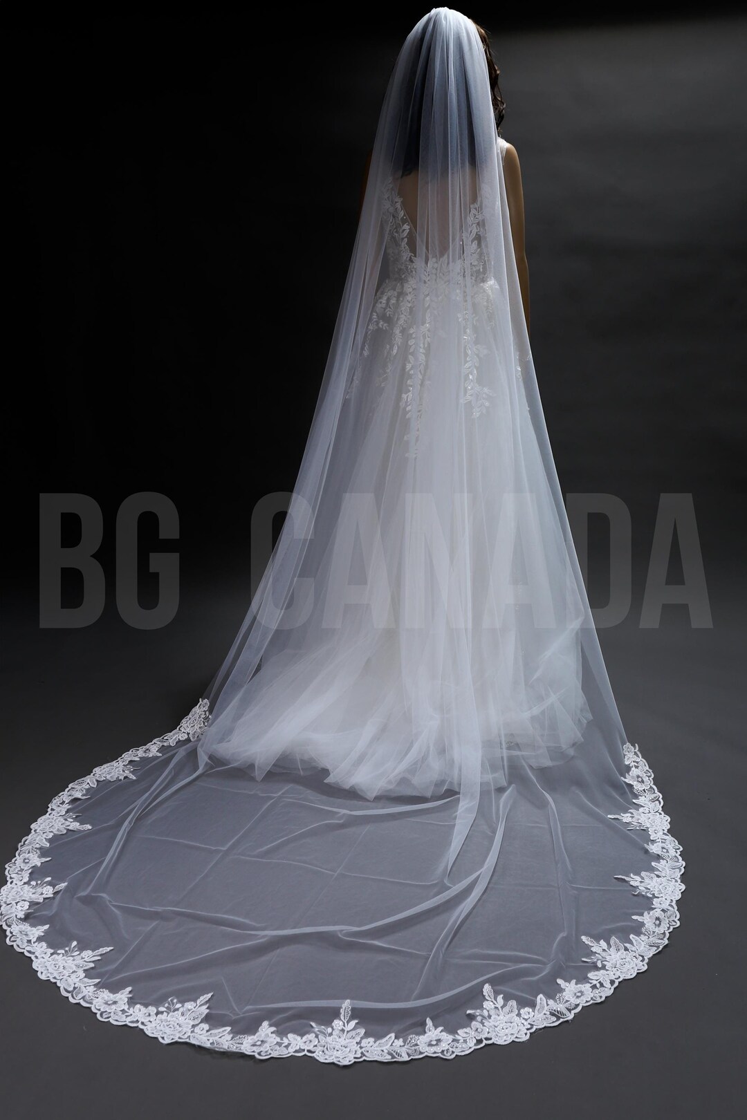 Rose Floral Veil Rose Flower Veil Lace Veil Bridal Flower Veil Floral ...