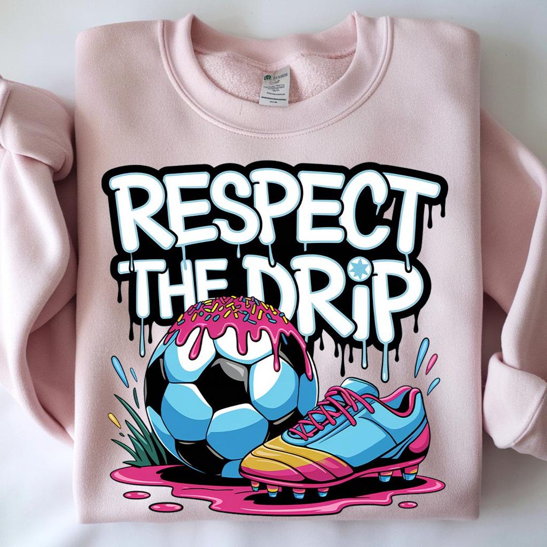 Soccer Drip PNG, Ice Cream Drip, Respect the Drip Png, Soccer Mama Png ...