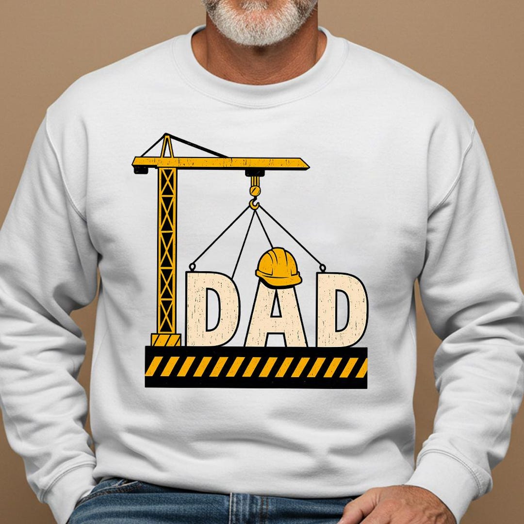 Construction Dad Png, Construction Father's Day Gift Png, Construction ...