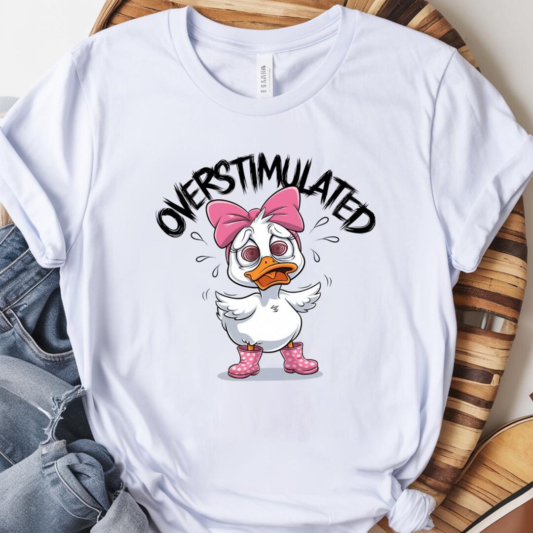 Overstimulated Png, Trendy Png, Funny Silly Goose PNG, Popular Png ...