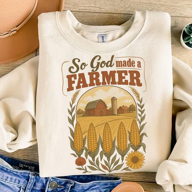 So God Made a Farmer - Etsy