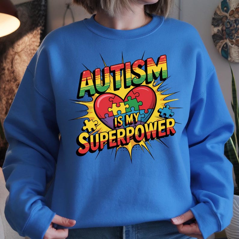 Autism is My Superpower Png, Autism Awareness PNG, Inspirational Autism ...