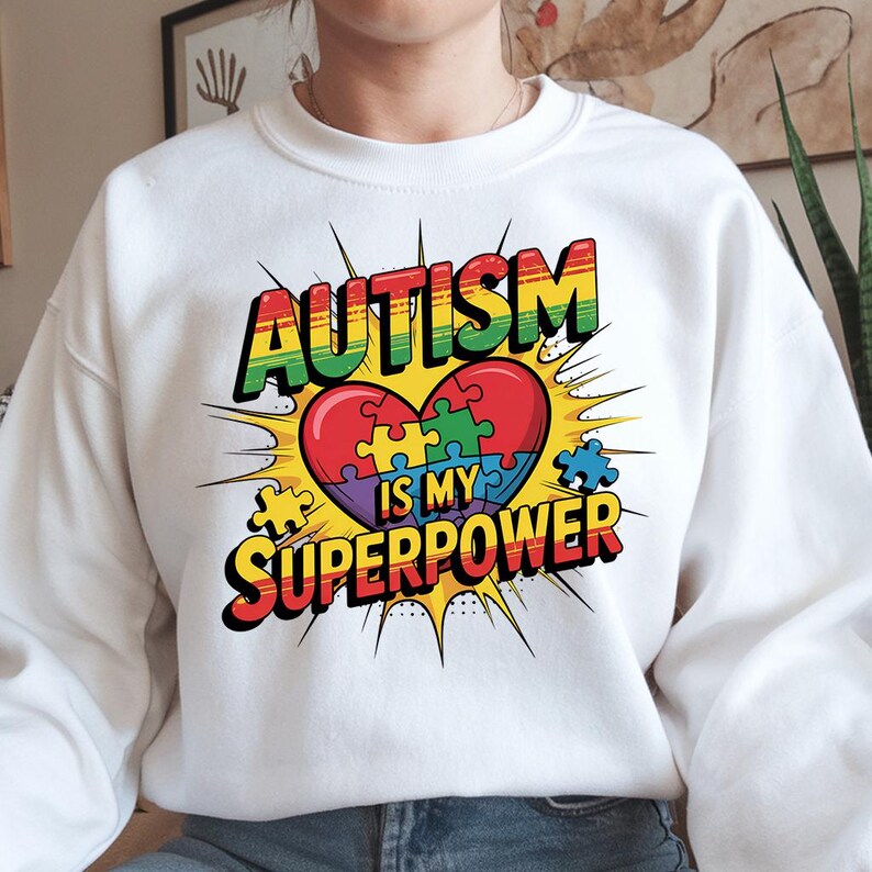 Autism is My Superpower Png, Autism Awareness PNG, Inspirational Autism ...