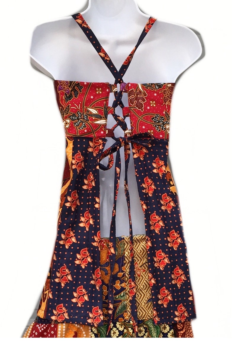 Indian Batik Apron Top | Etsy