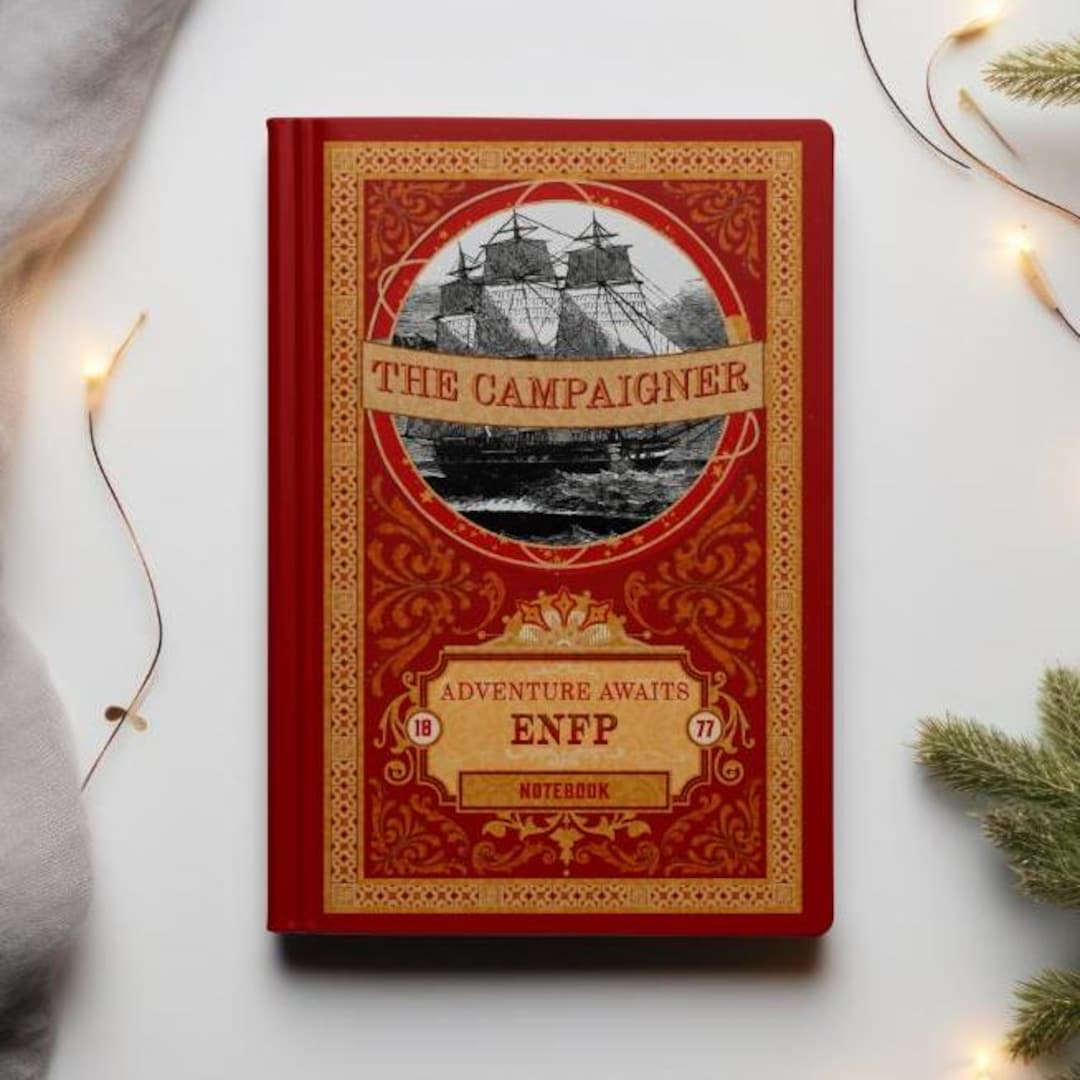 Enthusiastic Explorer ENFP Spiral Notebook Ruled Line With Back Cover ...