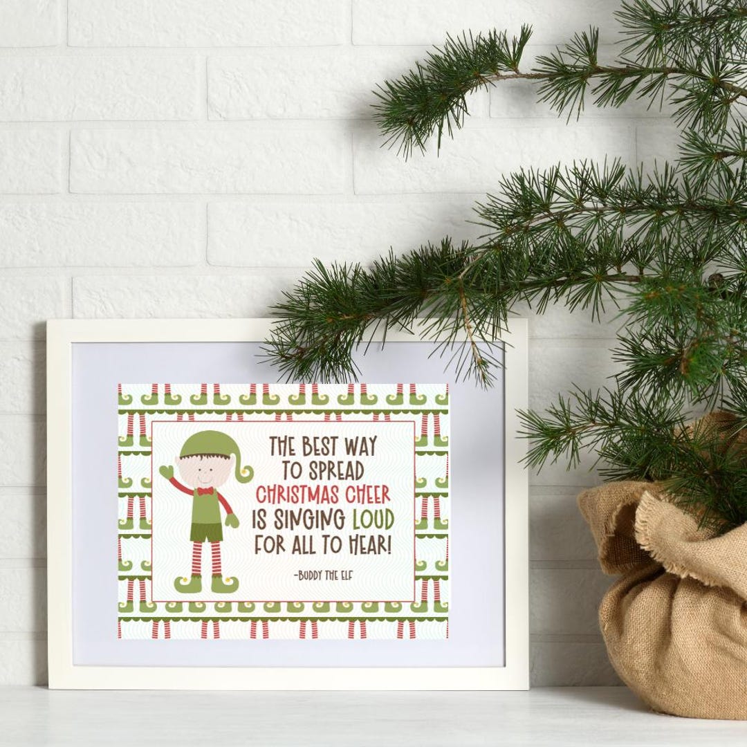 Printable Christmas Movie Quote Wall Art 8x10 - Etsy