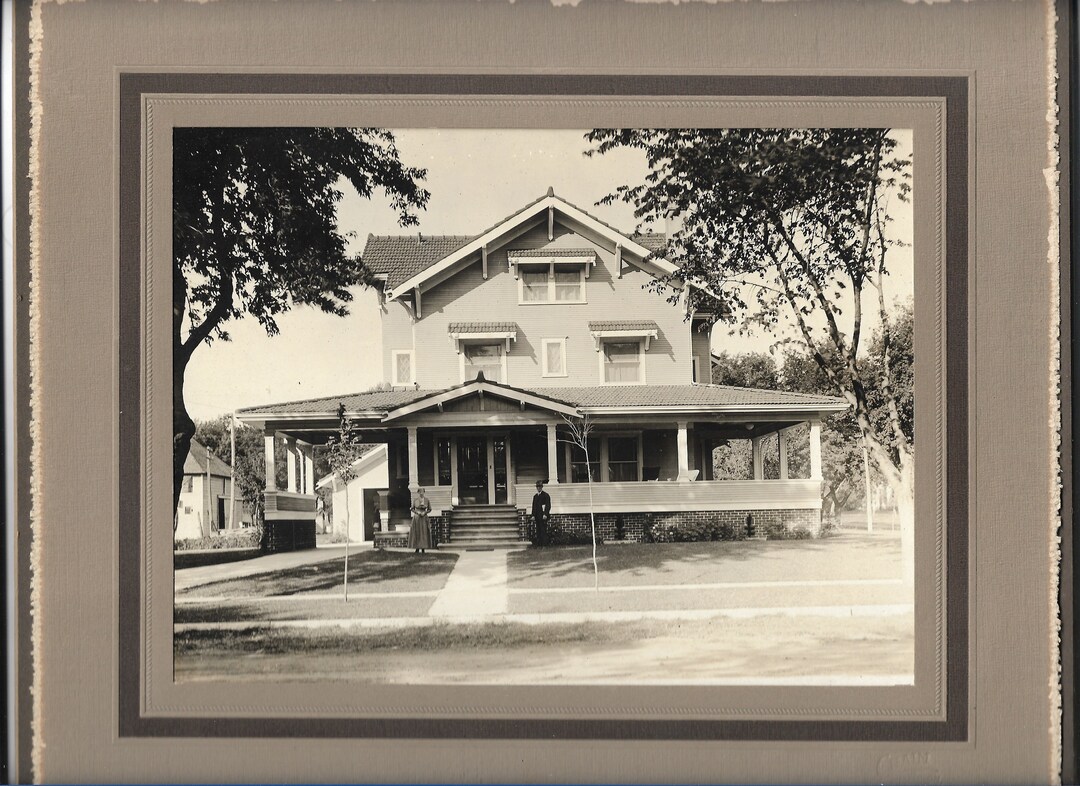 Large Vintage Photo of House, Pomeroy, Iowa - Etsy