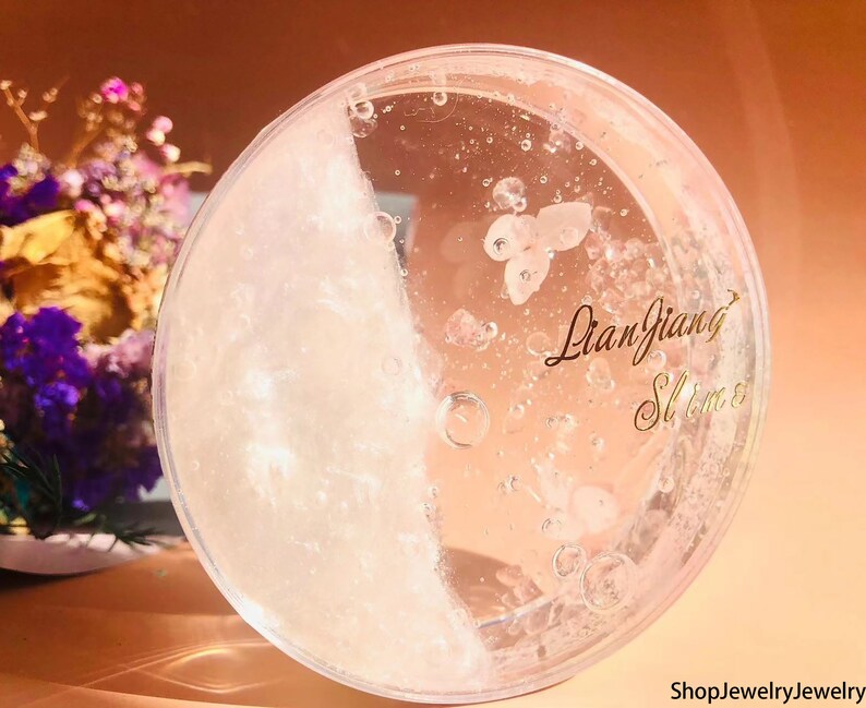 Peach Slime,round Slime, Cloud Slime, Fluffy Slime,transparent Slime ...