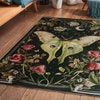 Cottagecore Bumblebee Area Rug, Floral Kitchen Floor Carpet, Bee Lover ...