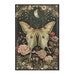 Green Luna Moth Area Rug, Aesthetic Living Room Art Deco Rug ...