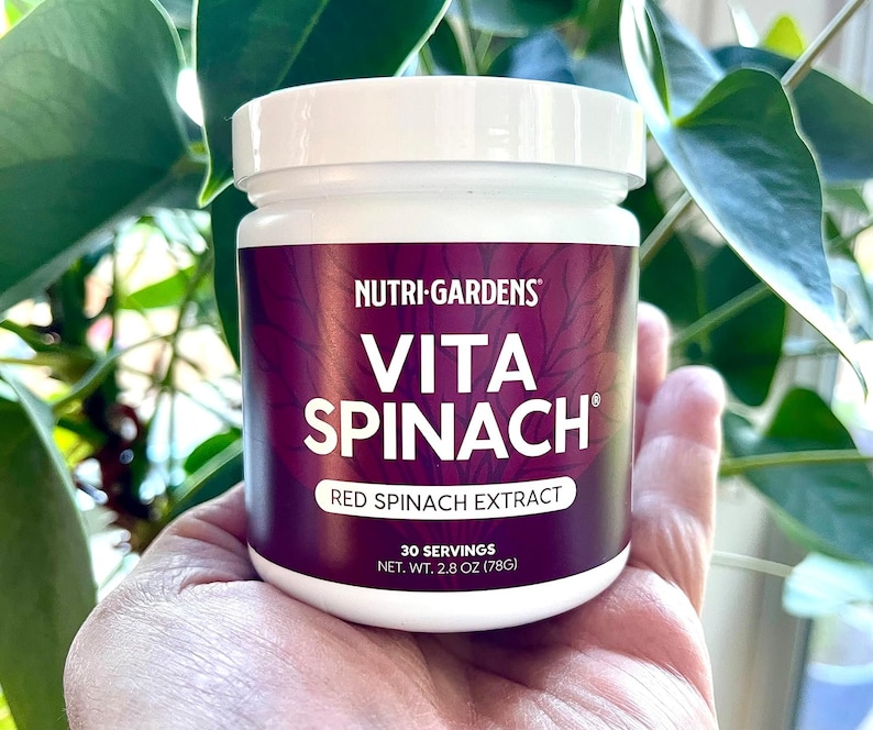 Vita Spinach Powder Red Spinach Extract Nitric Oxide Booster Superfoods ...