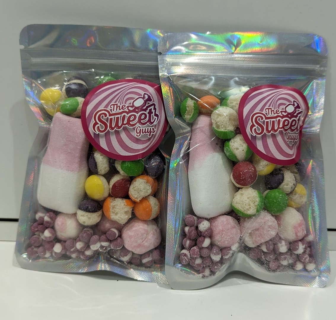 Freezie Mix 50g Freeze Dried Sweets Bag of Mixed Freeze Dried Candy by ...