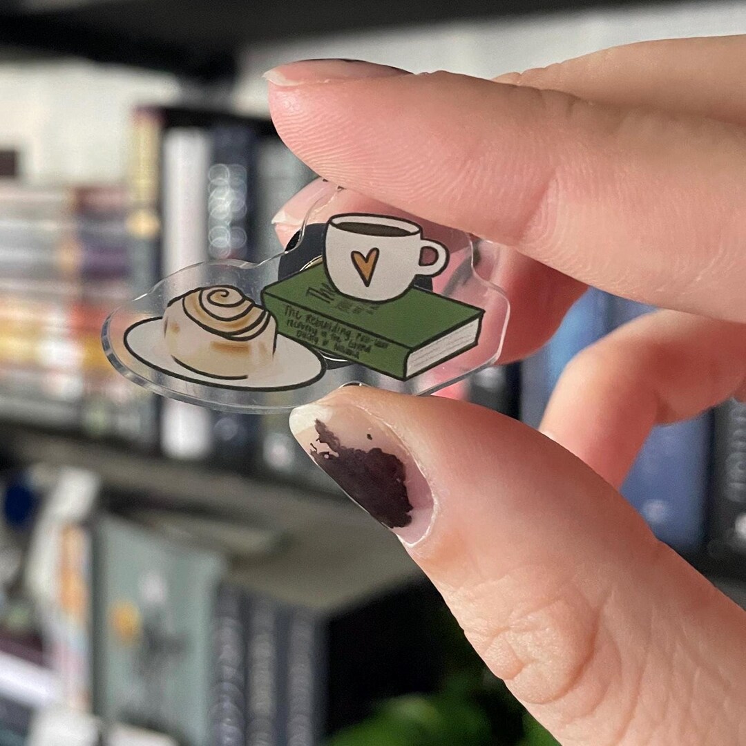 Coffee & A Cinnamon Roll Pin - Etsy