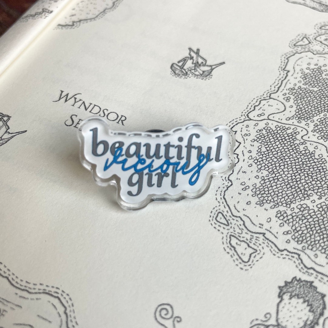 Beautiful Vicious Girl Pin - the Elementals of Iona - Etsy