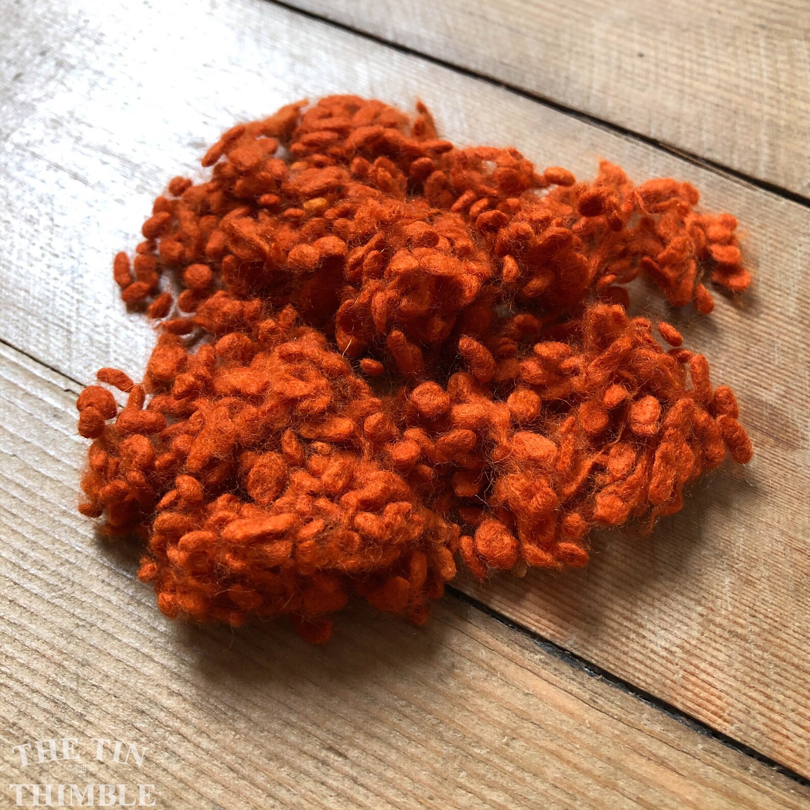 Orange Dyed Wool Nepps or Nibs for Felting by DHG / 1/8 Oz or - Etsy