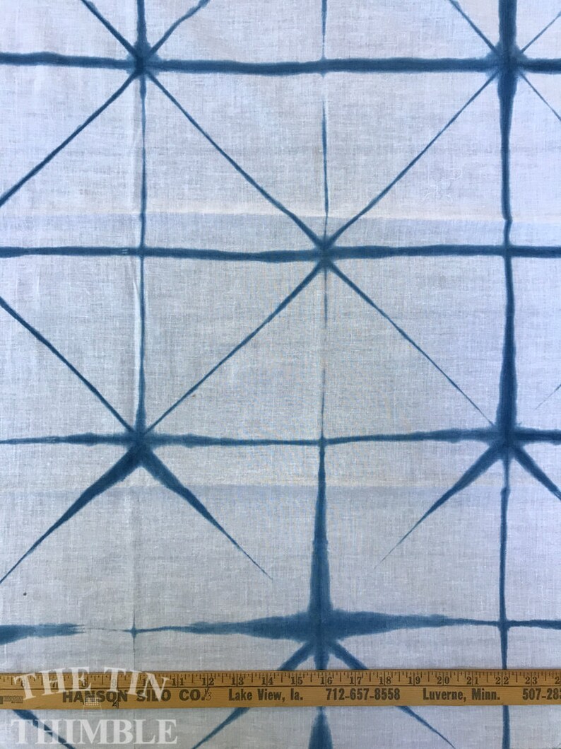 Itajime Shibori / 100% Cotton / Hand Made / Made in USA / - Etsy