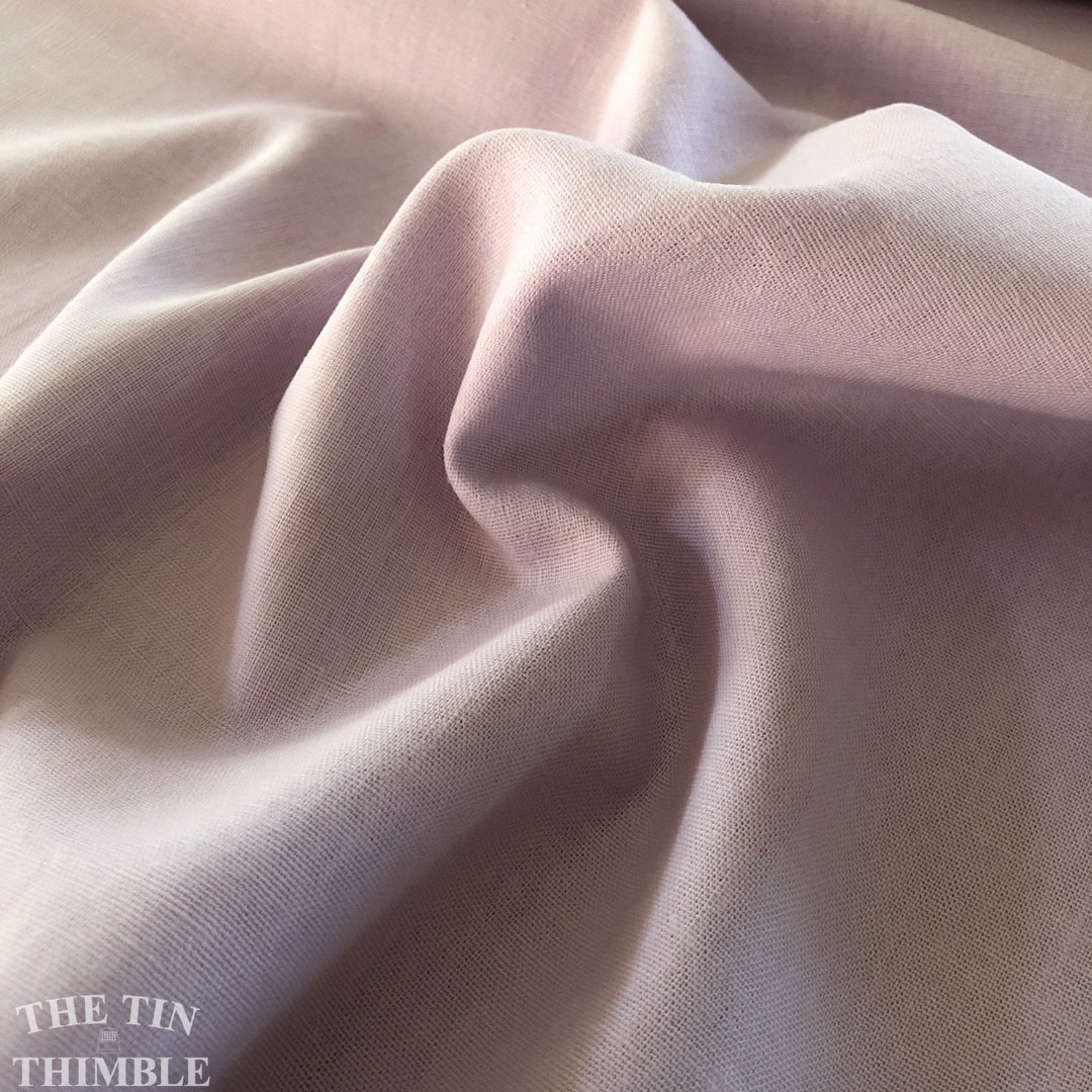 Rayon Linen Blend Fabric - Lilac Linen Rayon Fabric by the Yard - Etsy