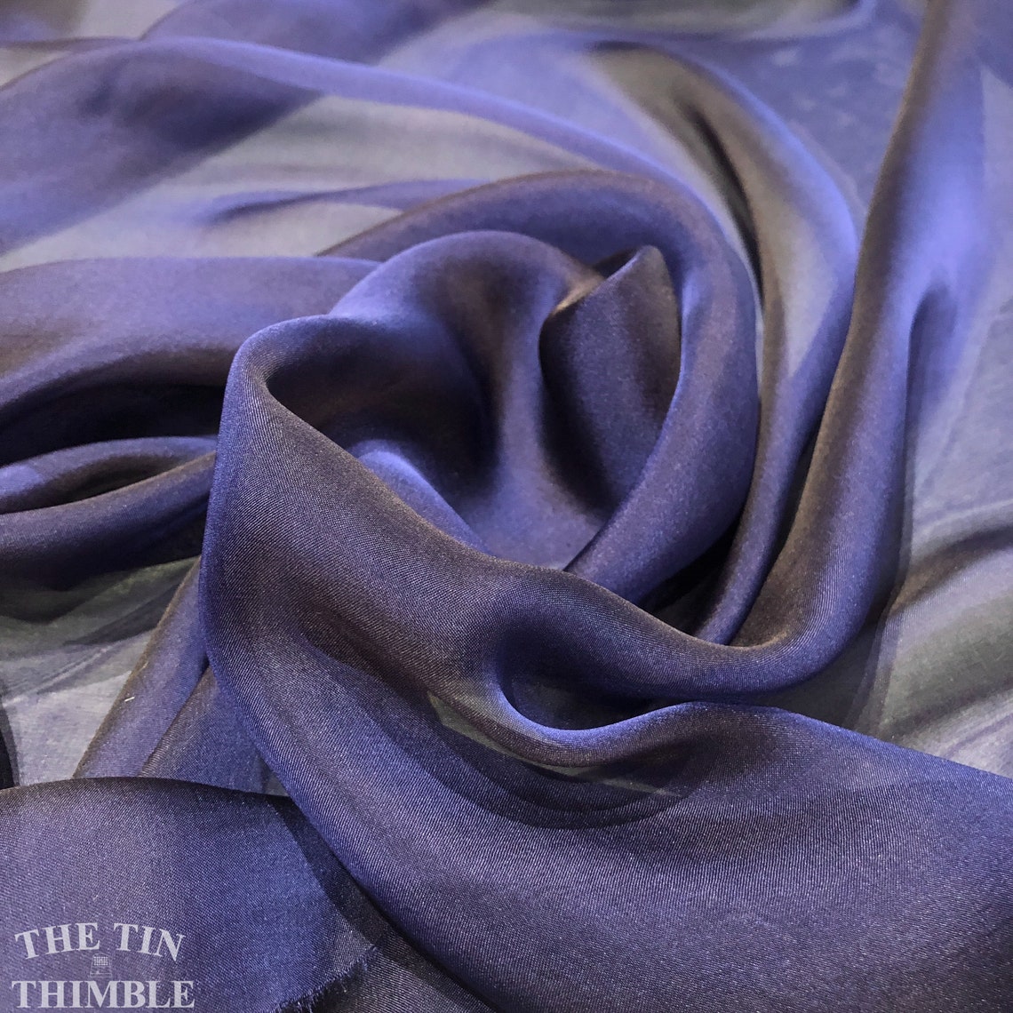 Iridescent Silk Chiffon Fabric by the Yard / Great for Nuno Felting ...