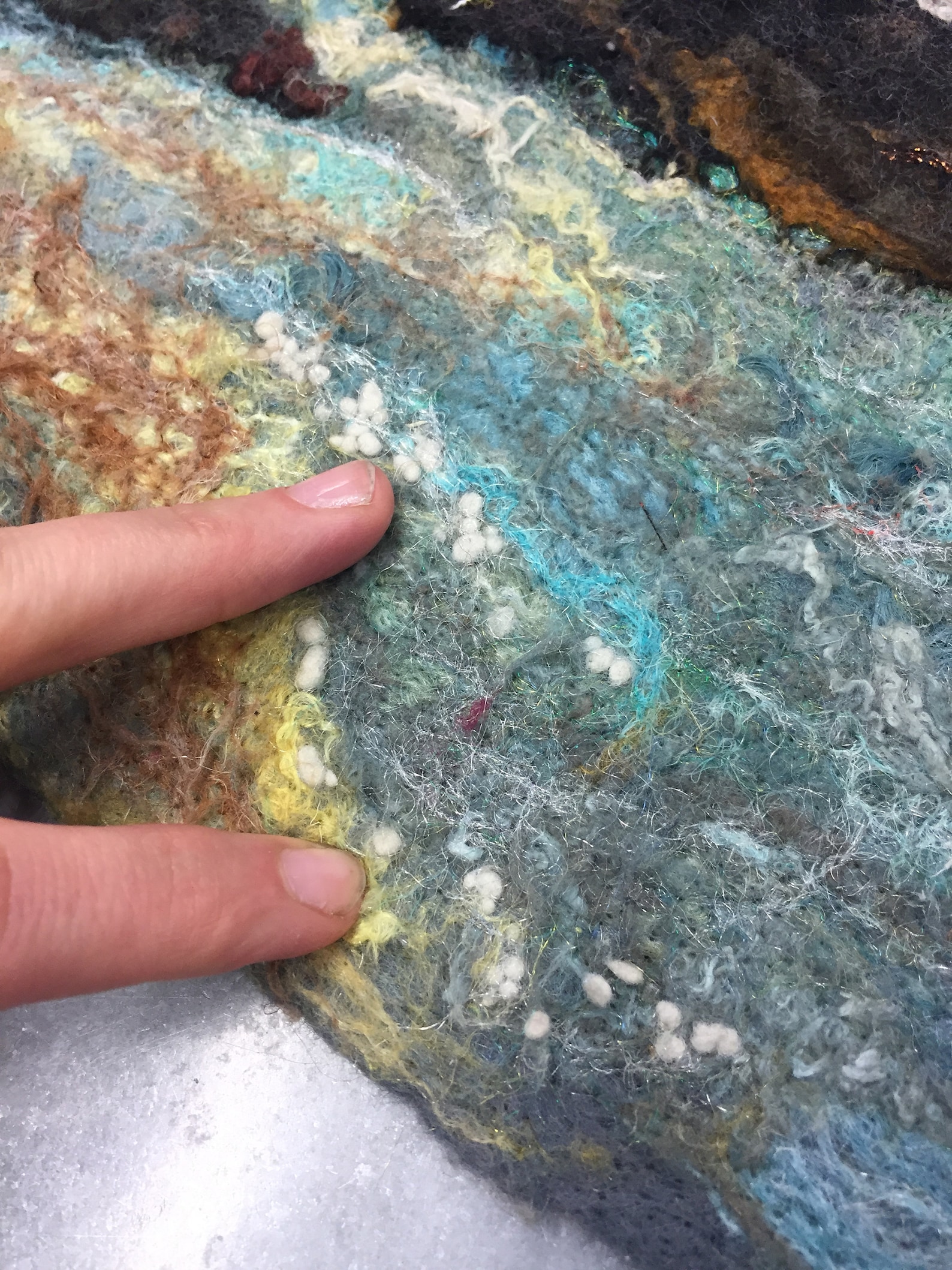 Orange Dyed Wool Nepps or Nibs for Felting by DHG / 1/8 Oz or - Etsy