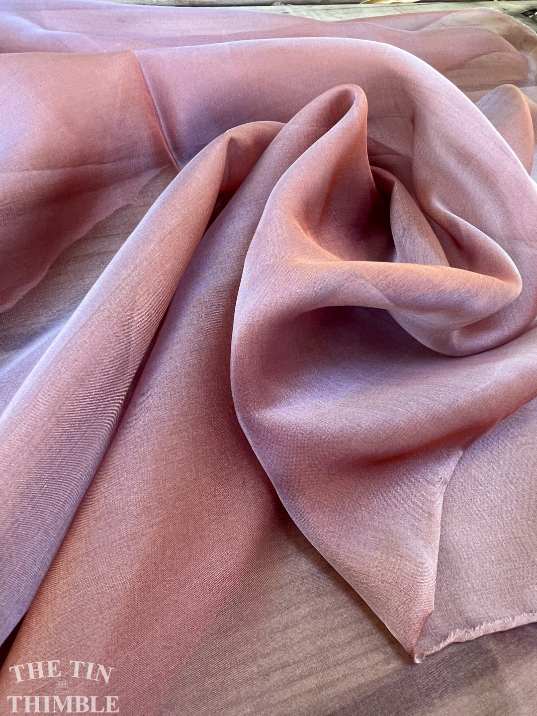 Iridescent Silk Chiffon Fabric by the Yard / Great for Nuno Felting ...