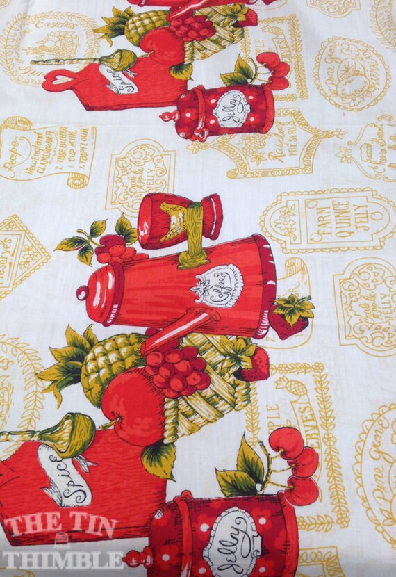 Retro Kitchen Fabric