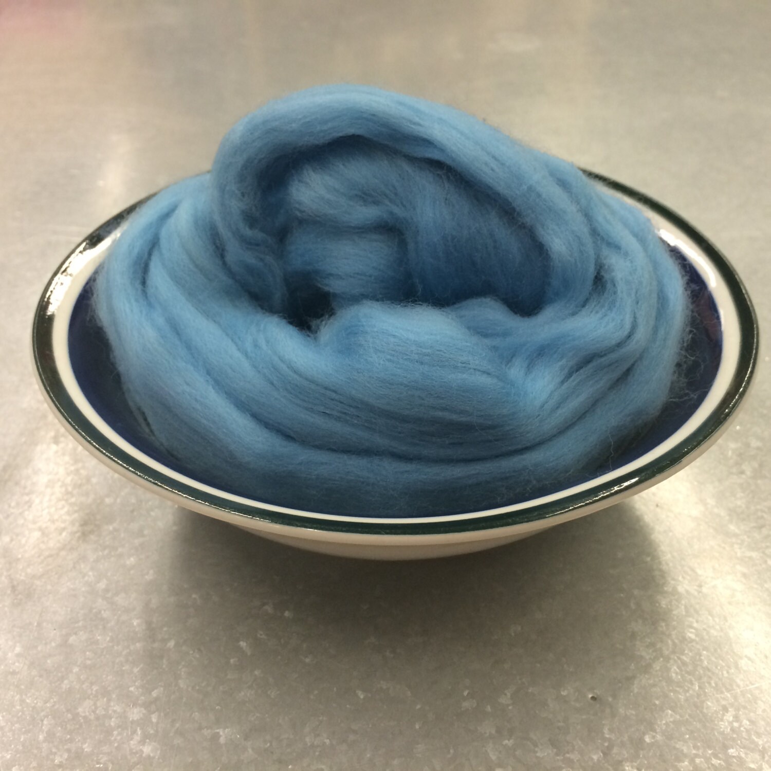 Aqua Merino Wool Roving 1 Oz Nuno Felting / Wet Felting / - Etsy