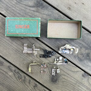 Singer 160809 Attachments Singer Feet / Vintage Singer / Zipper Foot ...