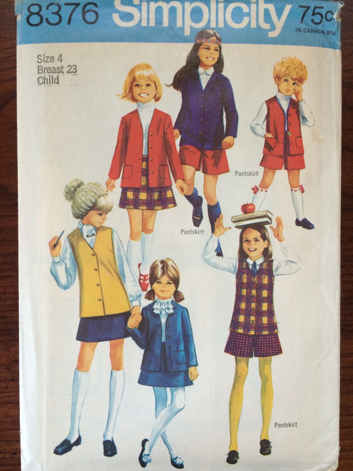 Sewing & Fiber Skirt Pattern 1960s Jacket Pattern Pantskirt Pattern ...