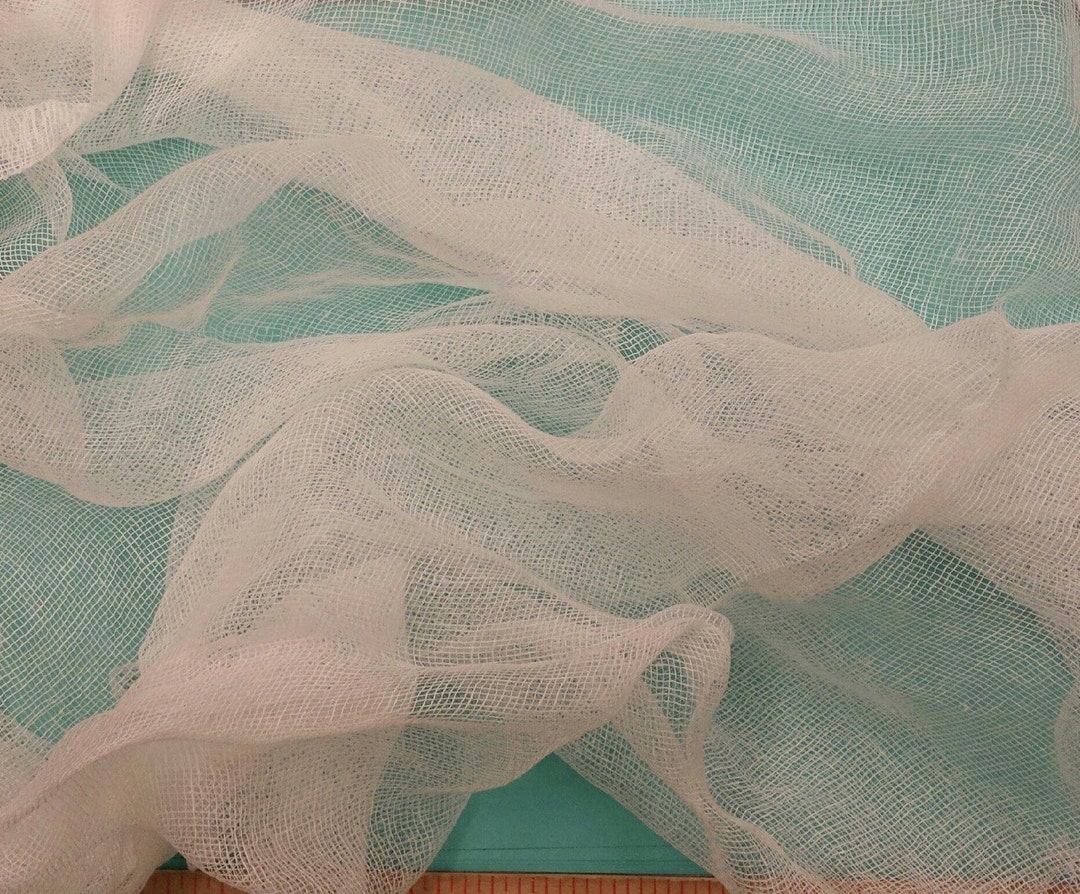 100% Cotton Gauze, Cheesecloth or Scrim by the Yard. Grade 20. Great ...