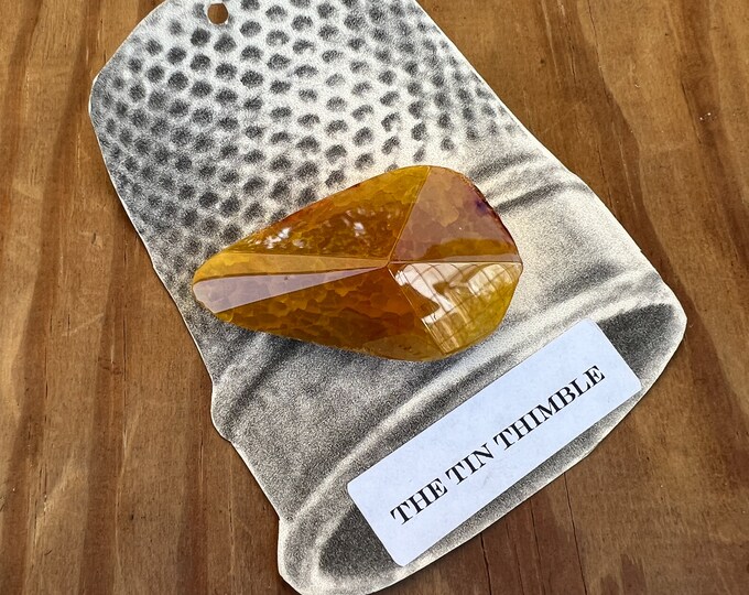 Large Agate Shank Button Unique Natural Gemstone Button 1 3/4 Across at ...