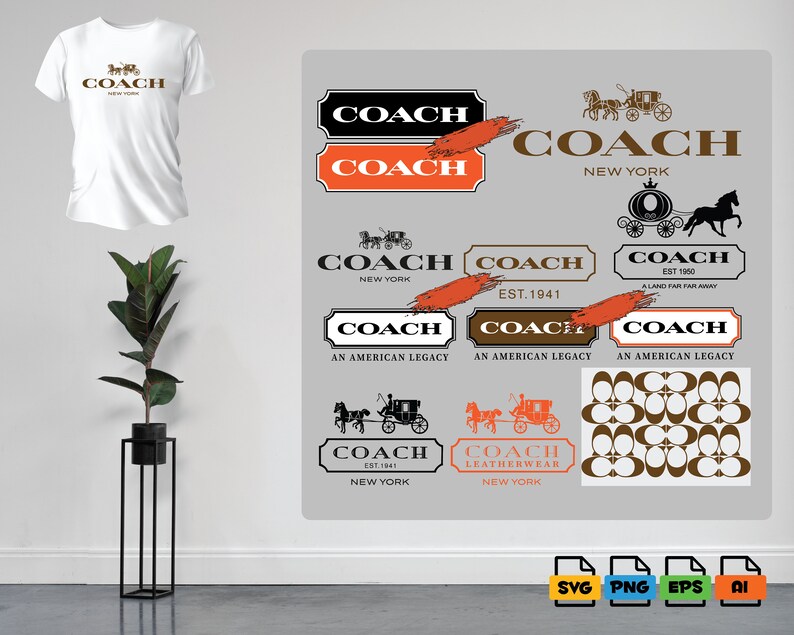 Coach SVG and PNG Files High Resolution Images Ready to Use for Cricut ...