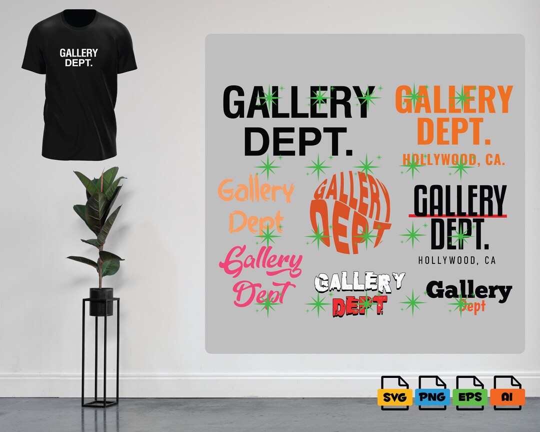 Gallery Dept SVG and PNG Files High Resolution Images Ready to Use for ...