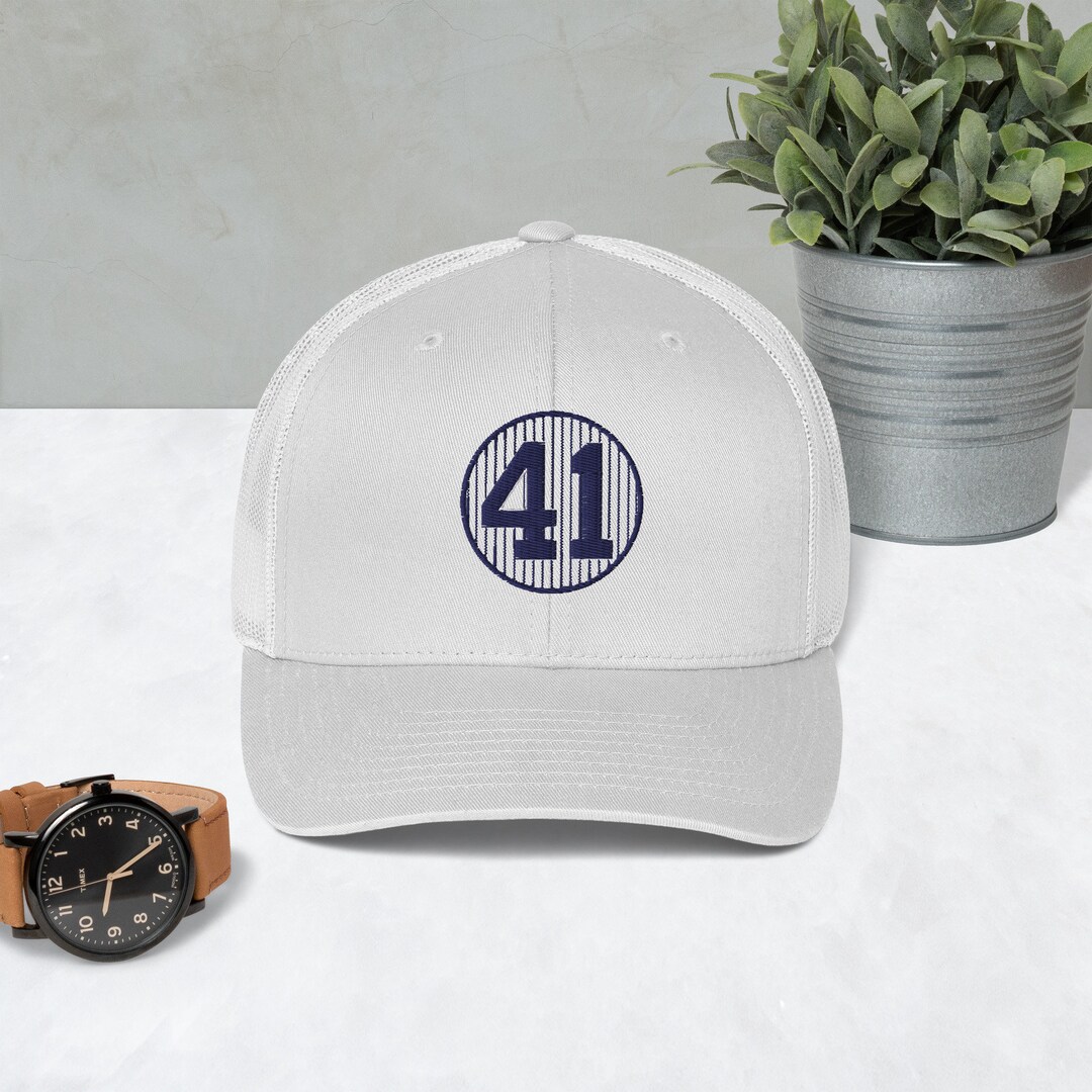 DMB 41 Yankees Retired Number Trucker Cap - Etsy