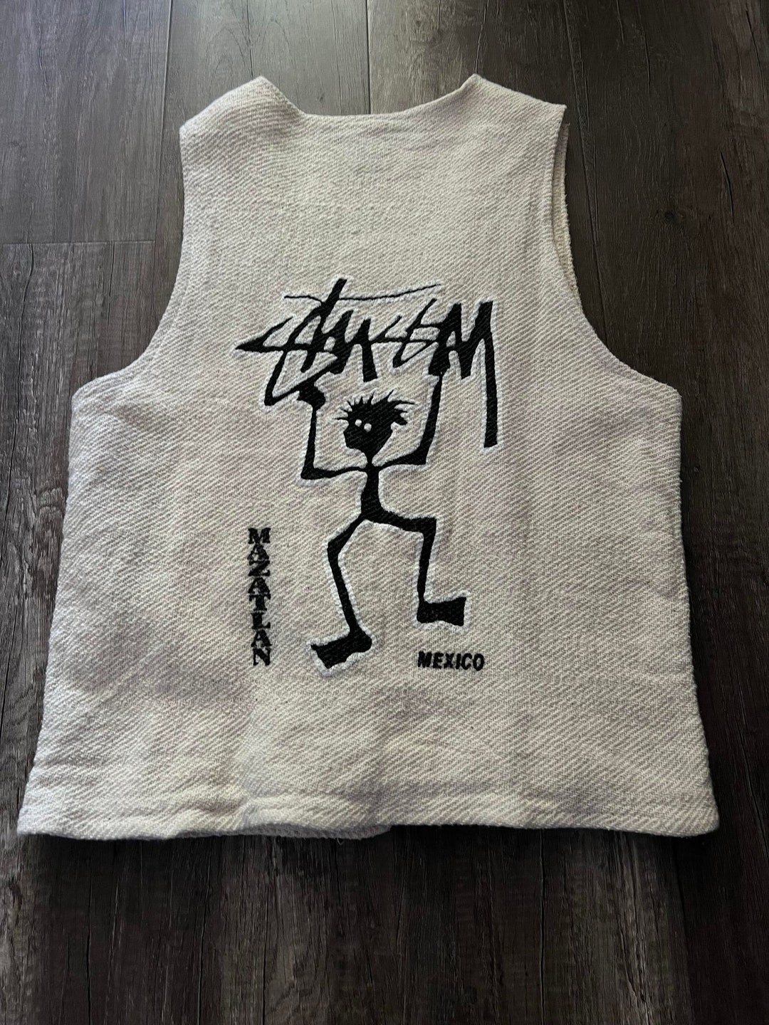 Stussy X Mexico Mazatlan Rare Vintage Y2K Streetwear BAJA Vest - Etsy