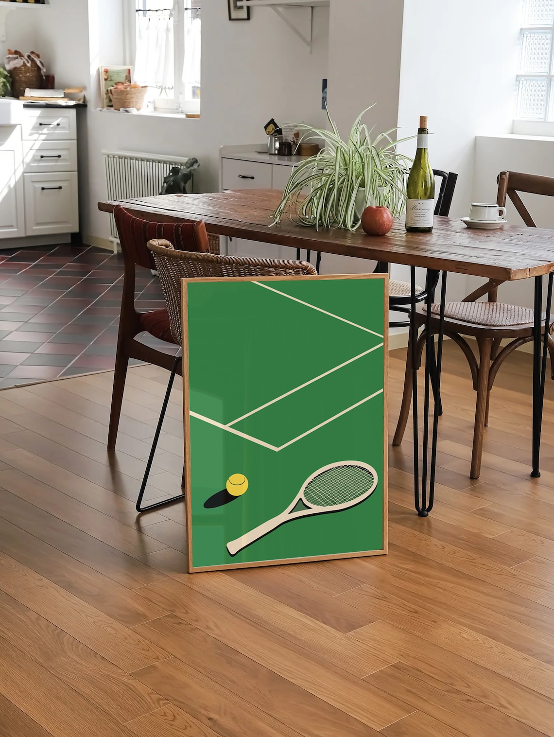 Grand Slam Tennis Posters, Wall Art for Tennis Fan, Tennis Player Gift ...