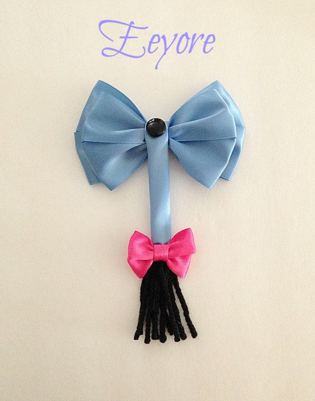 Disney Inspired Eeyore Hair Bow - Etsy Australia