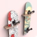 Skateboard / Longboard Wall Storage Single Board Display - Etsy
