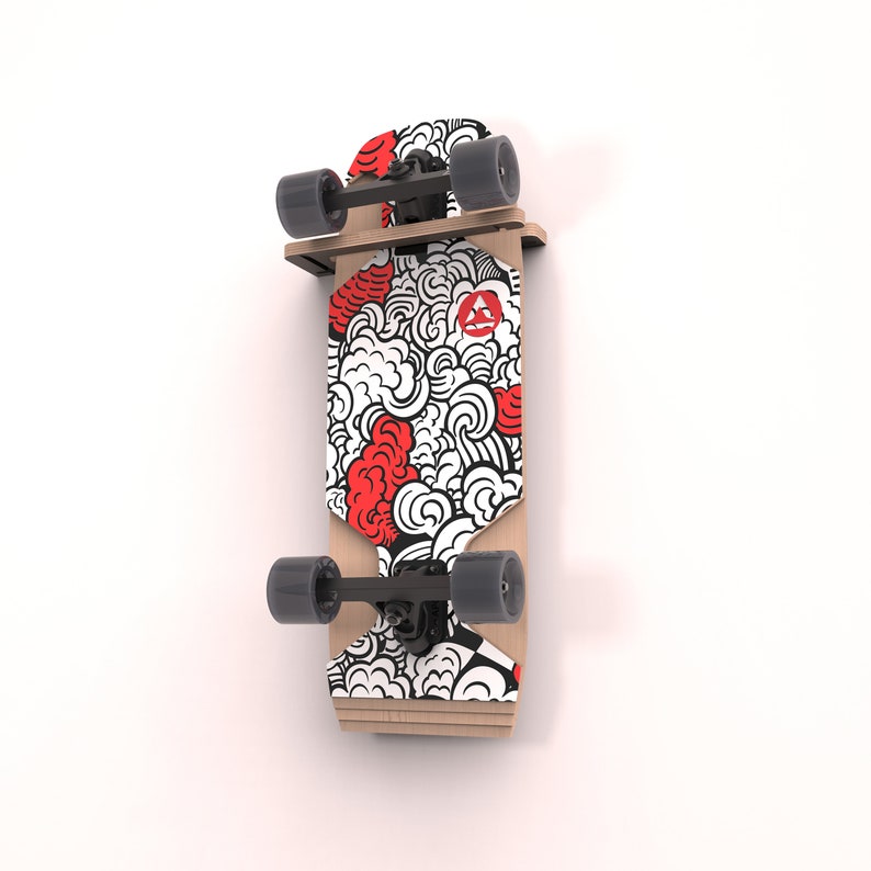 Skateboard / Longboard Wall Storage - Single Board Display - Etsy