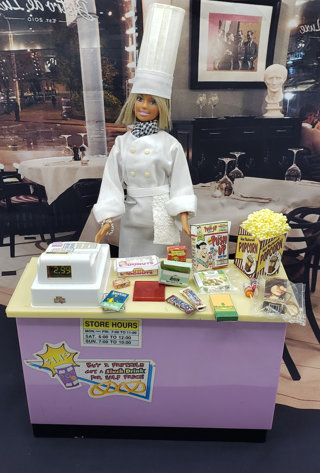 Kitchen Littles Store Counter With Food - Etsy