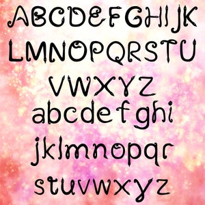 Snake Font Bundle: Procreate Downloadable Fonts, Halloween Snake ...