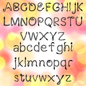 Snake Font Bundle: Procreate Downloadable Fonts, Halloween Snake ...
