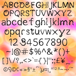 Snake Font Bundle: Procreate Downloadable Fonts, Halloween Snake ...