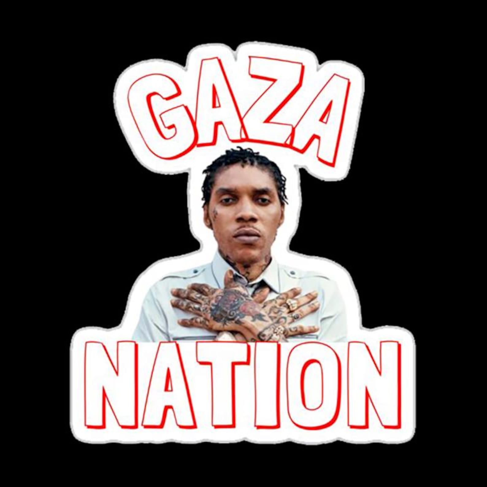 Gaza Nation Vybz Kartel Dancehall T-shirts - Etsy