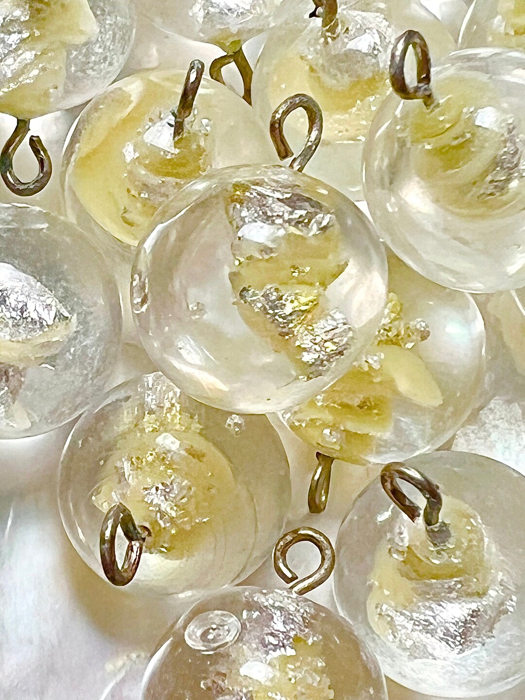 Rare Foil Orbs W/ Inverted Image Clear Orb Sterling Foil & Yellow ...